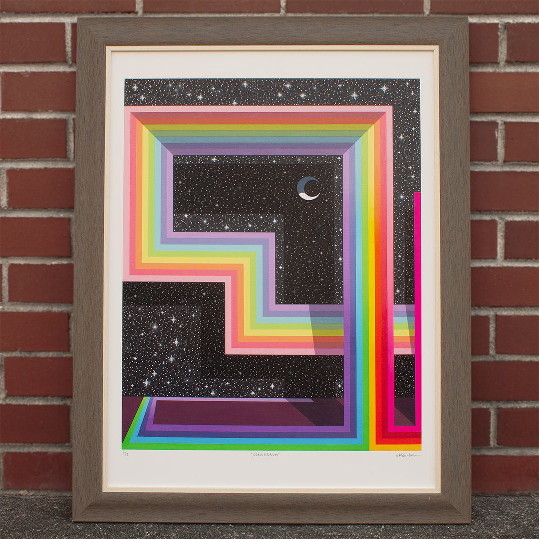 CONUNDRUM - Limited Edition Print – Space Velvet Art